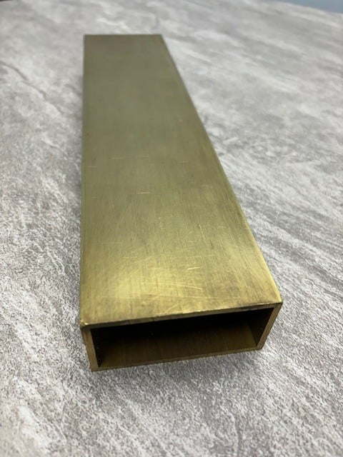 Brass Rectangular Tube | Tubing | Lewis Brass
